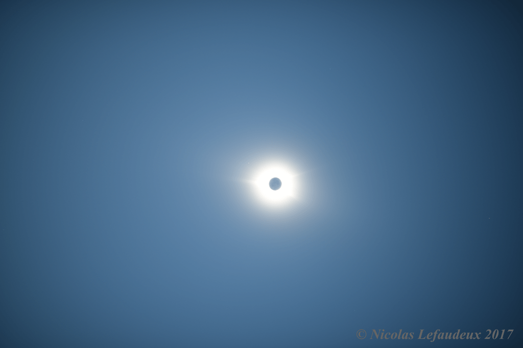 Large Field of View Eclipse – HDR astrophotography by Nicolas Lefaudeux