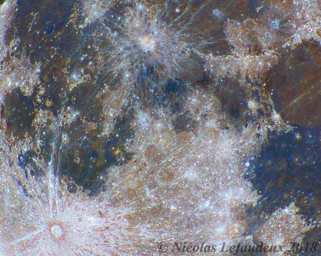 The Moon – HDR astrophotography by Nicolas Lefaudeux