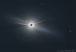 2017 Total Solar Eclipse – HDR astrophotography by Nicolas Lefaudeux