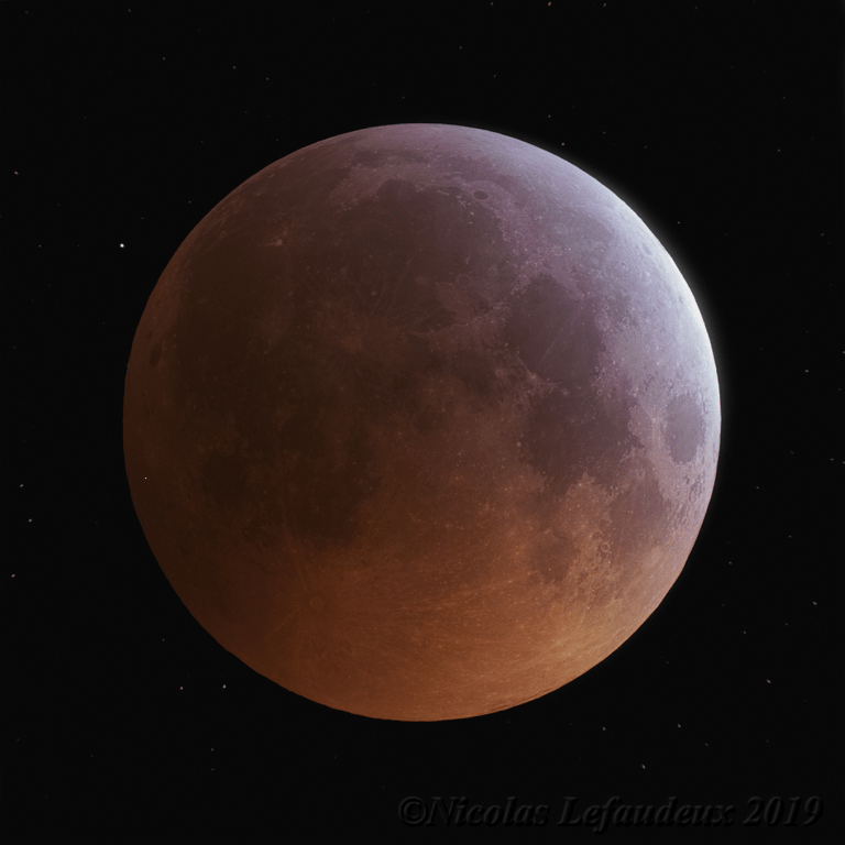 The Moon – HDR astrophotography by Nicolas Lefaudeux