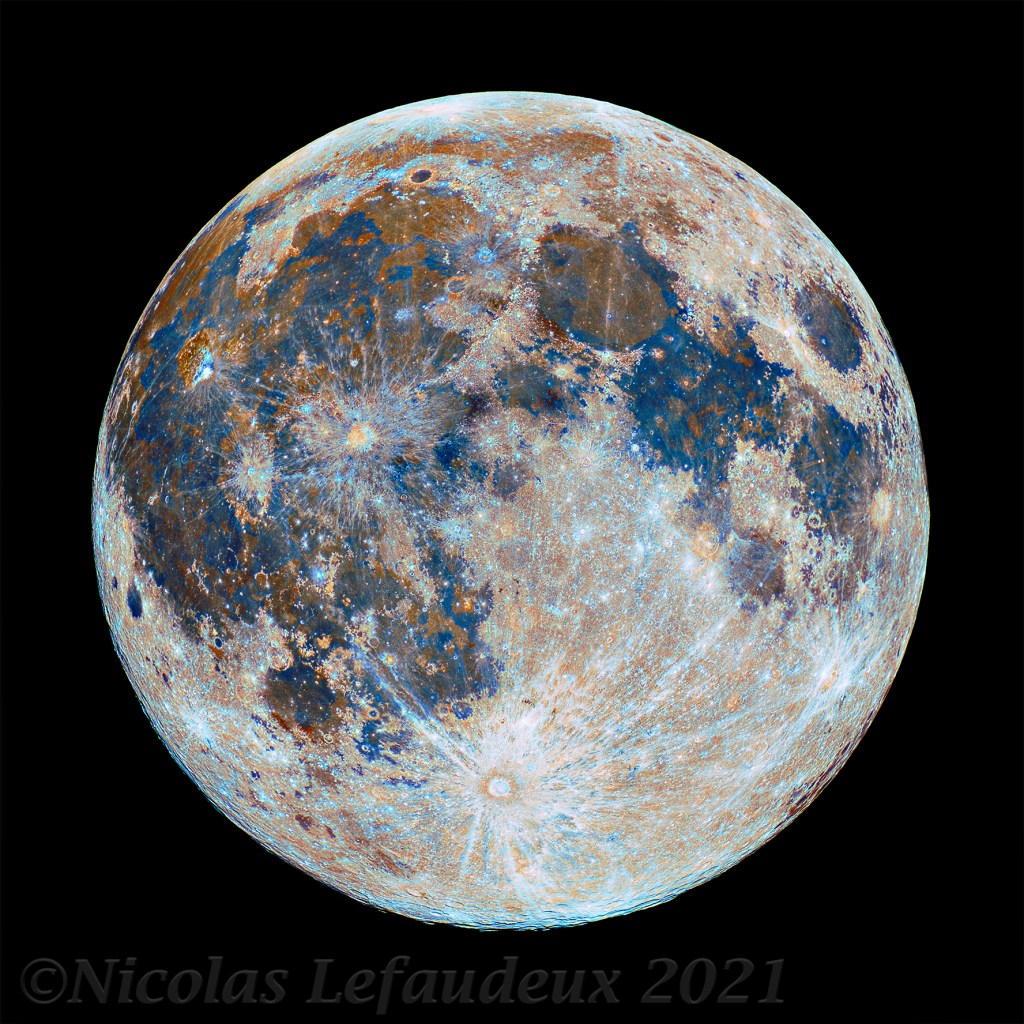 The Moon – HDR astrophotography by Nicolas Lefaudeux