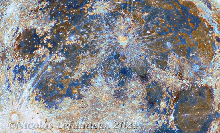 The Moon – HDR astrophotography by Nicolas Lefaudeux
