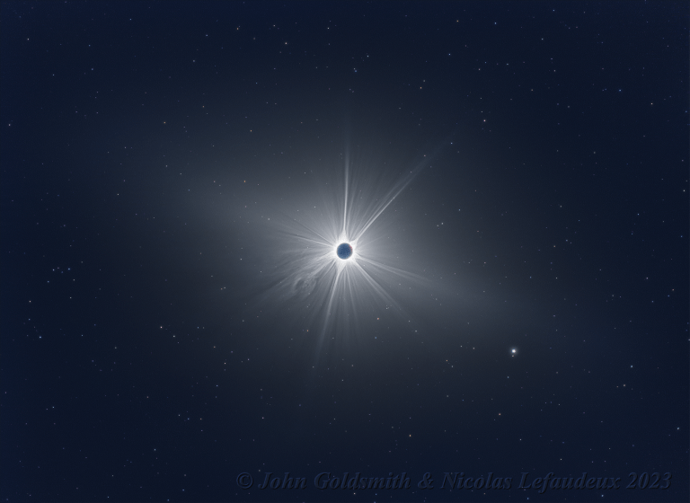 2023 Total Solar Eclipse – HDR astrophotography by Nicolas Lefaudeux